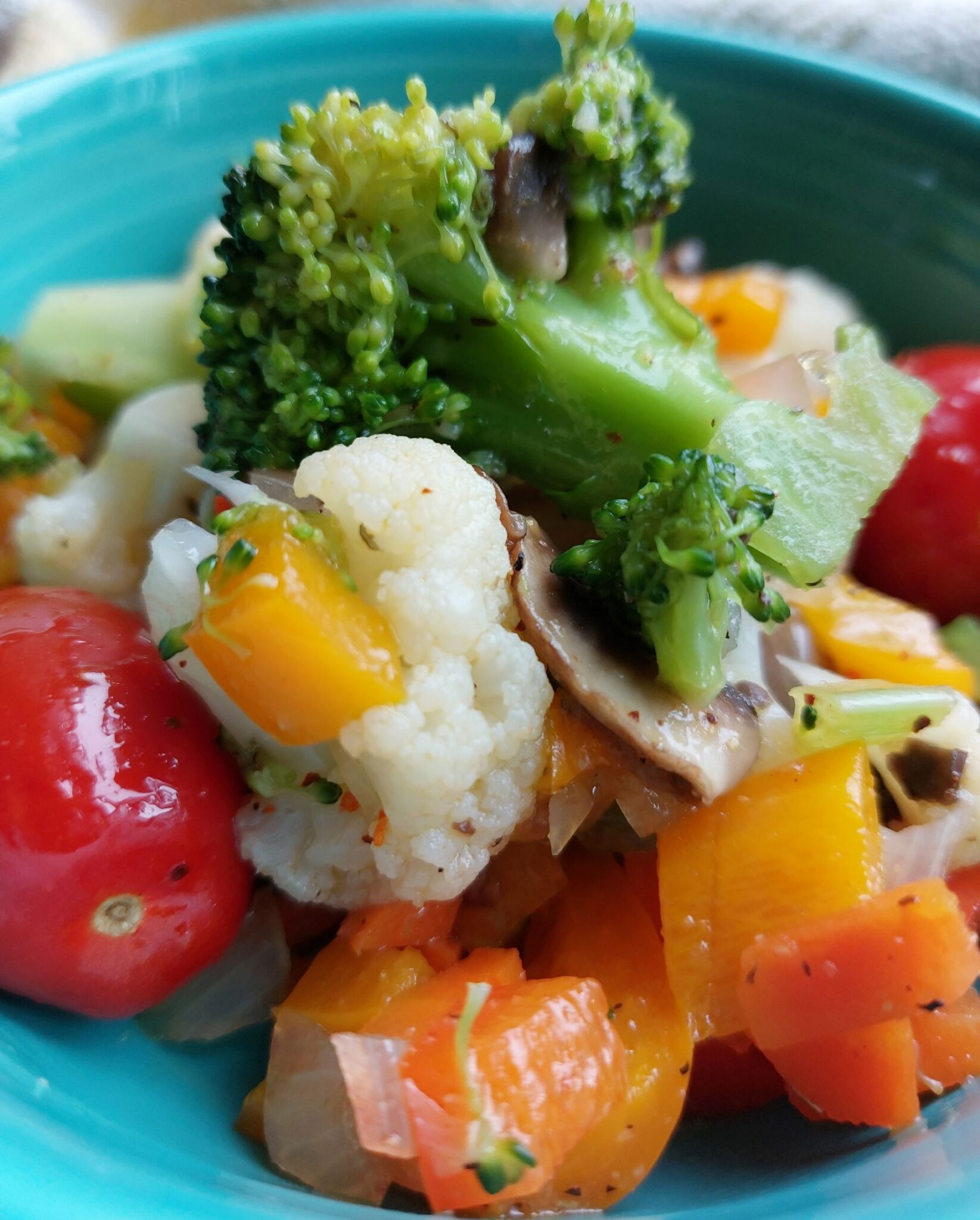 The Marinated Vegetable Salad - Find Your Zen Spot