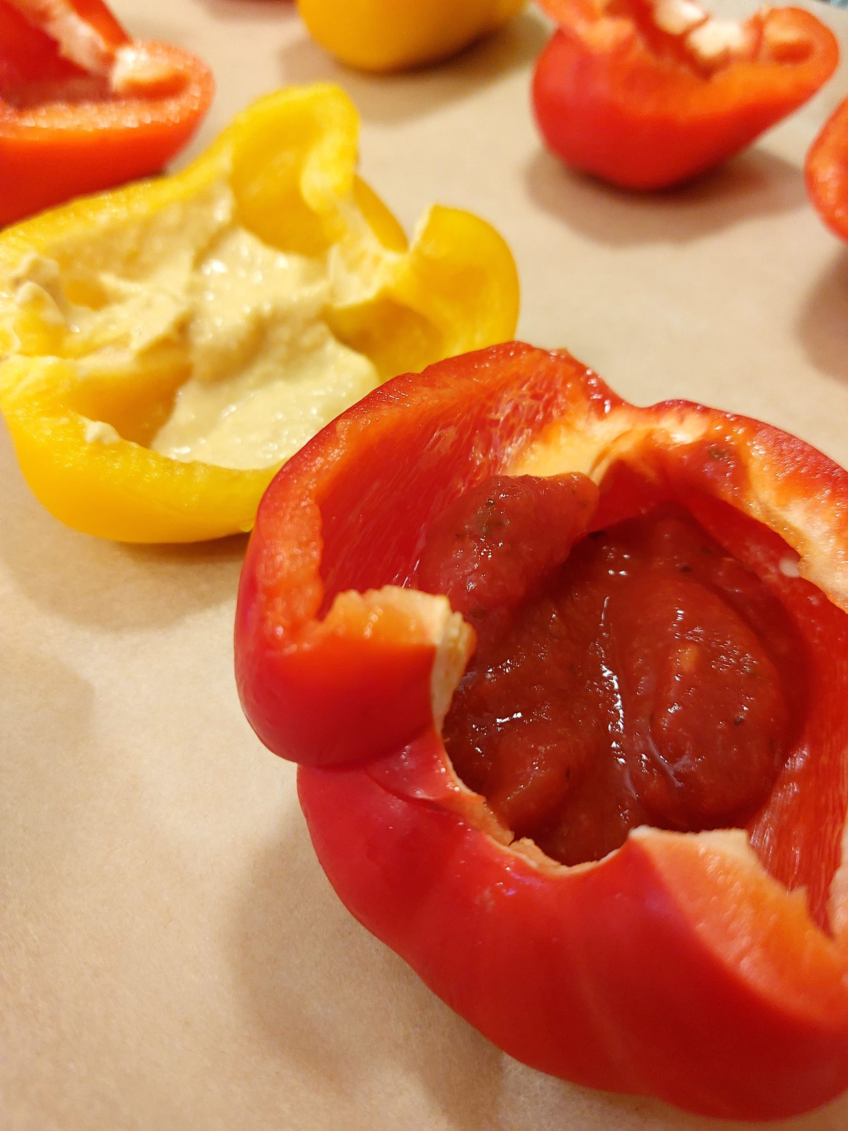 Bell Pepper Pizzas - Find Your Zen Spot